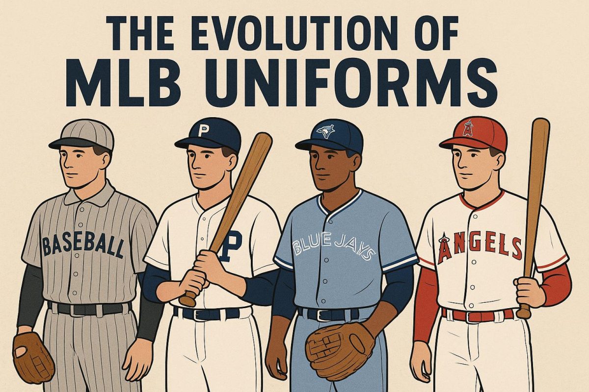 The evolution of MLB uniforms.