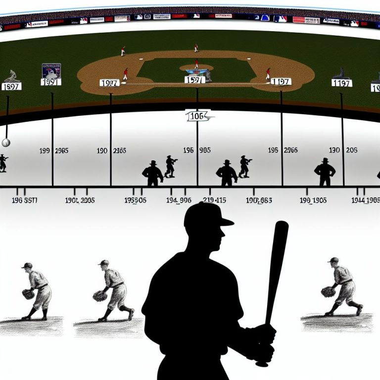 The history of Major League Baseball (MLB).